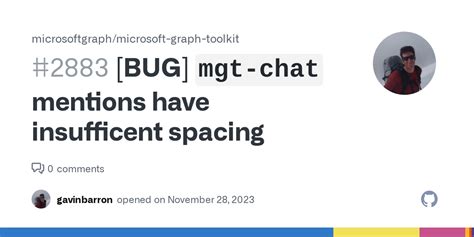 BUG Mgt Chat Mentions Have Insufficent Spacing Issue 2883
