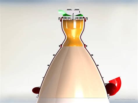 火箭发动机模型三维模型 Cad模型网海量3d模型图纸免费下载。