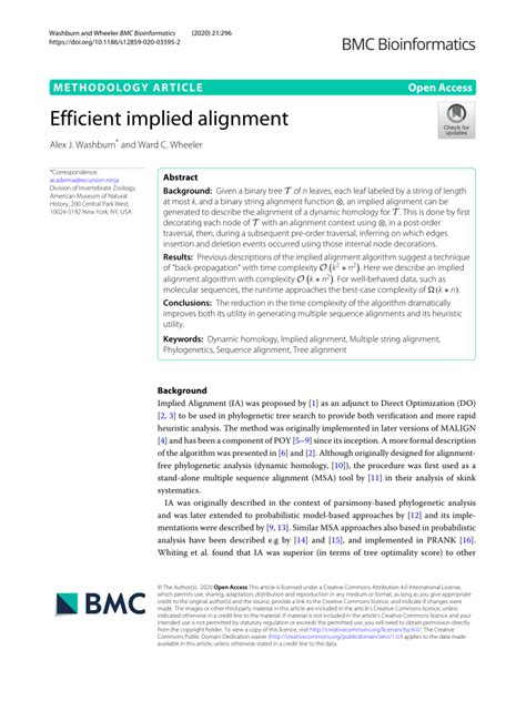 Pdf Efficient Implied Alignment