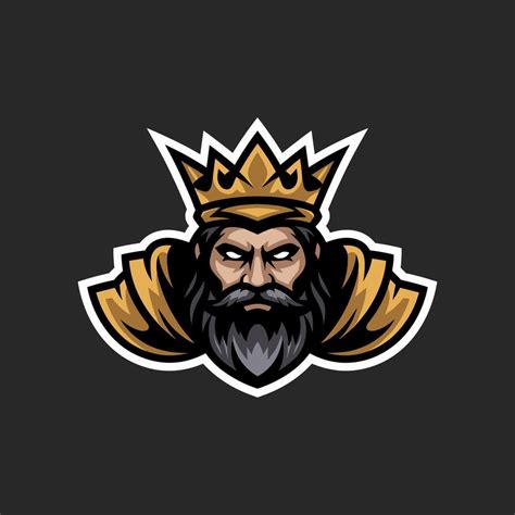 King Logo Design For Creative Projects 68100511 Vector Art At Vecteezy