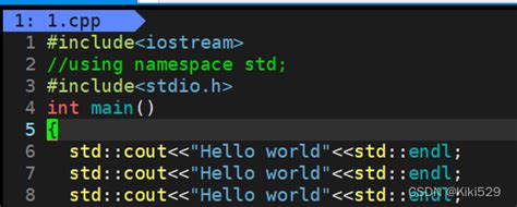 Vim编辑器常用操作指令vim Shift Csdn博客