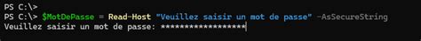 Powershell Saisie Utilisateur Interactive Avec Read Host