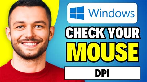 How To Check Your Mouse Dpi In Windows 10 11 Laptop And Pc 2024 Youtube