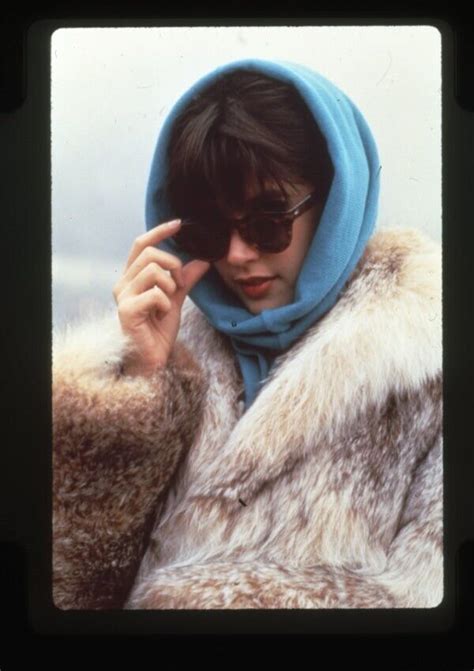 Lace 2 Phoebe Cates Glamour Portrait Fur Coat Original 35mm
