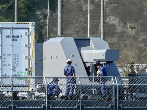 Japão Testa Novo Modelo De Canhão Eletromagnético A Bordo Do Navio