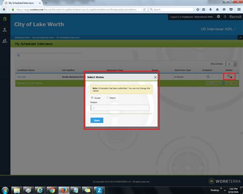 Wt 7293 Recruit Issues Observed In Interviewer Login Workterra Jira