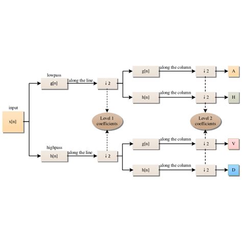 Schematic Diagram Of Wavelet Decomposition Data Flow Download Scientific Diagram