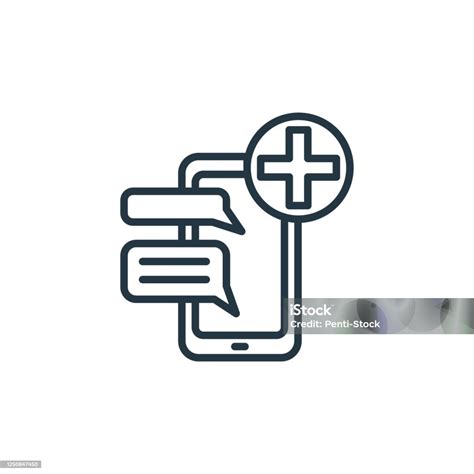 긴급 호출 벡터 아이콘입니다 비상 전화 편집 가능한 스트로크 웹 및 모바일 앱 로고 인쇄 매체에 사용하기 위한 긴급 통화 선형 기호입니다 얇은 선 그림 벡터 격리 된 윤곽선