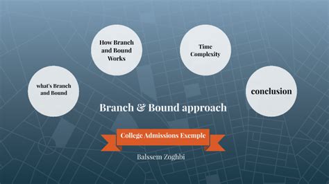 Branch Bound Algorithm By Balssem Zoghbi On Prezi