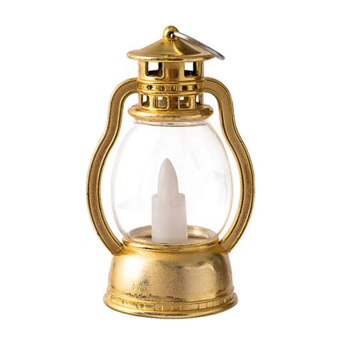 레트로 휴대용 등유 램프 바 홈 크리스마스 장식 조명 색상 골드