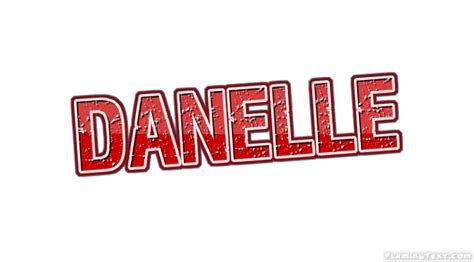 Danelle Лого Бесплатный инструмент для дизайна имени от Flaming Text