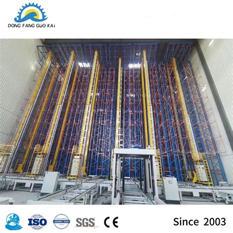 Automatic Warehouse Stacker Crane Logistic Inventory Automation System Asrs With Selective