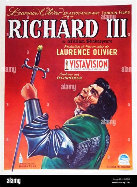 Laurence Olivier In Richard Iii 1955 Director Laurence Olivier Play