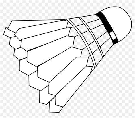 Sketch Of A Badminton Shuttlecock Royalty Free Vector Image 45 Off