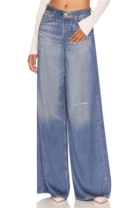 Rag And Bone Liquid Miramar Sofie Wide Leg In Taylors Revolve