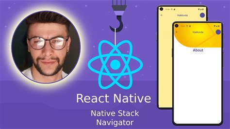 react native native stack navigator kullanımı 3 youtube