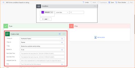 Power Automate Conditions Based On A Rating Response In Microsoft Forms