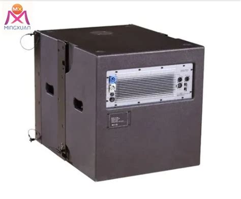 2 Way Double 8 Inch Powered Line Array Speaker With Dsp Mini Subwoofer Active Pa Speaker System