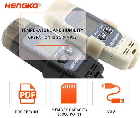 Wireless Temperature Humidity Data Logger HK J A HENGKO