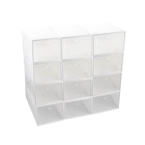 Buy Shoe Display Cases Plastic Boxes Drawer Oragnizer Mydeal