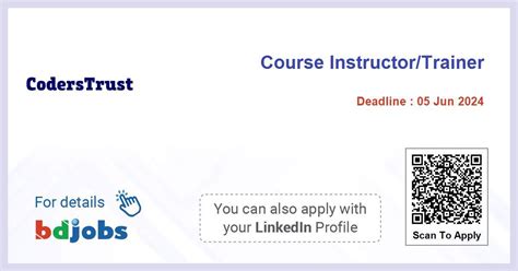 Course Instructortrainer Coderstrust Bangladesh Ltd