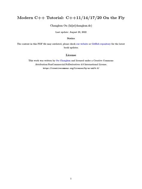 Modern C Tutorial C11 14 17 20 Pdf C Subroutine