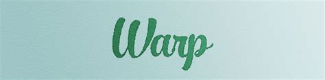 Warp Shader Style