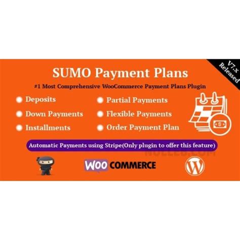 Sumo Woocommerce Payment Plans Deposits Down Payments Installments
