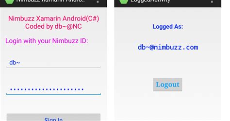 Db H4ck Xamarin Android C Sample Xmpp Nimbuzz Using Socket