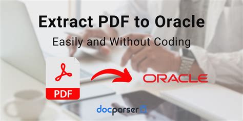 No Code Pdf Data Extraction To Oracle Made Easy