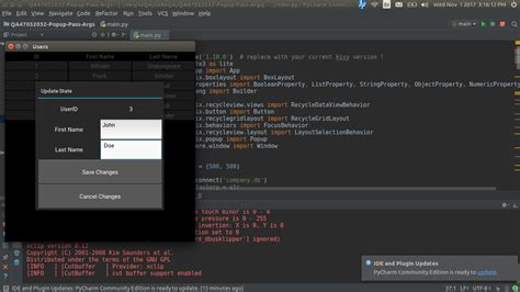 Python 27 How To Pass More Then One Parameter In Pop Up Box When
