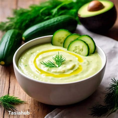 Chilled Cucumber Soup Recipe Tasiahub