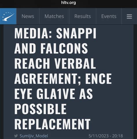 【cs2】hltvence指挥snappi已经与falcons达成口头协议 3楼猫