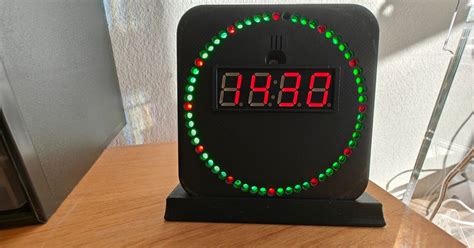 Case for Rotation LED Clock DS1302 by Blümü Download free STL model Printables com