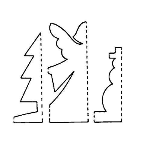 Деревья для вырезания из бумаги Раскраски распечатать бесплатно