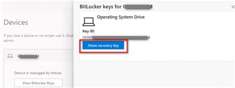 Where Can I Find My BitLocker Recovery Key Information Technology Services