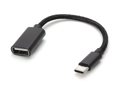 Cm Usb C Otg Cable Usb Interface Black