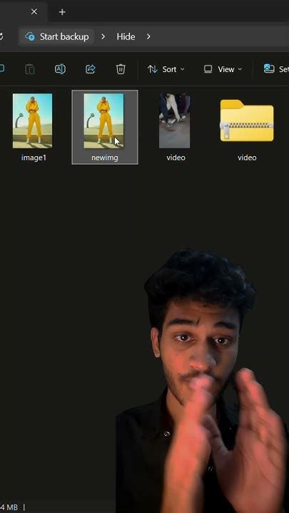 hide video in image htmlcss webdevelopment frontend javascript coding javascripttricks