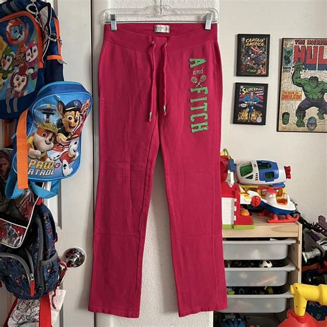 Abercrombie And Fitch Flared Sweatpants Thick Depop