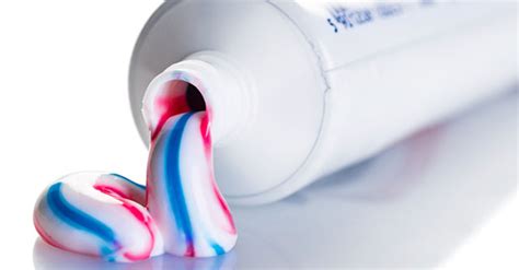 Why Does Toothpaste Have Colored Stripes But When Squeezed Out It Doesn