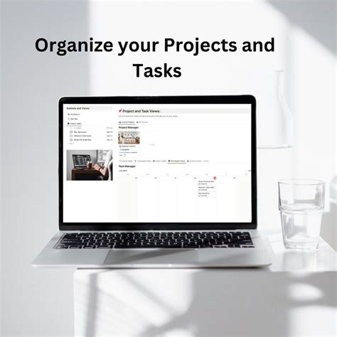 Notion Template Project Manager Organization Task Manager Ultimate Tasks Notion Projects