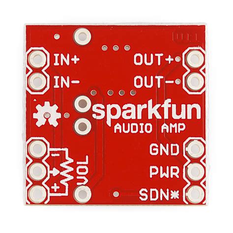 SparkFun Mono Audio Breakout TPA D Amicus Engineering