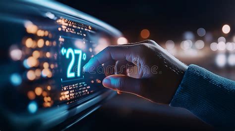 Digital Temperature Display Stock Illustrations 9 624 Digital Temperature Display Stock