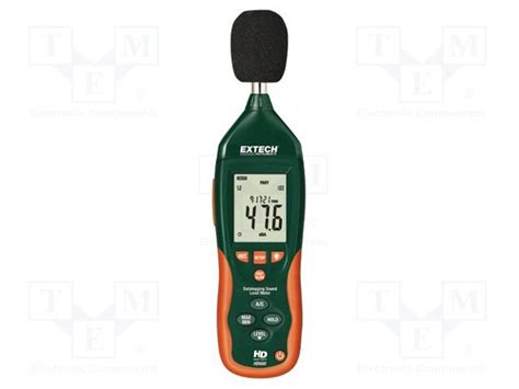 Hd600 Extech Meter Sound Level Range 30÷130db 278x76x50mm