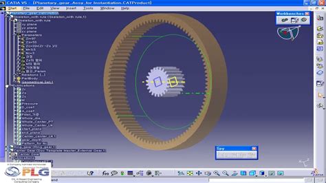 Catia V5 Best Practices Method Planetary Gear Creation Method Youtube