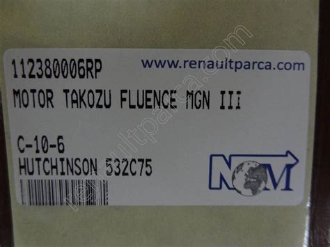 112380006R-MOTOR TAKOZU YAN SANAYİ - NOM OTO