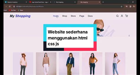 Website Sederhana Menggunakan Html Css Salman Maulana Salmanmaulana20