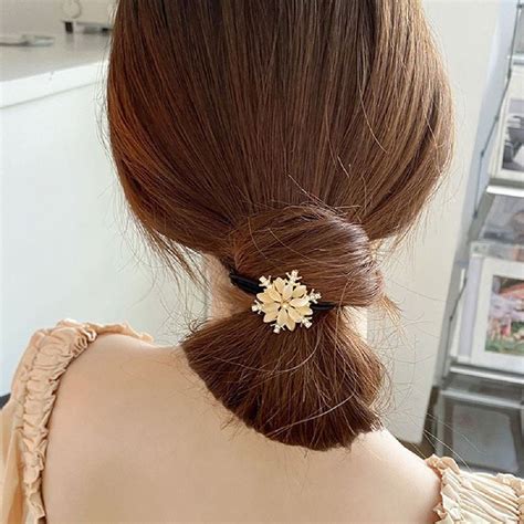 당고 똥 긴 머리 헤어 고무줄 예쁜 머리 끈 3종 세트 홈플러스 택배배송