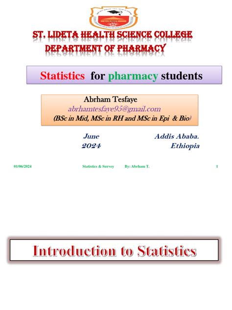 Introduction To Statistics Pdf Level Of Measurement Statistics