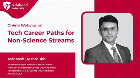 Here Is The Link To My Full Session About Tech Career Paths For Non Avinaash Deshmukh
